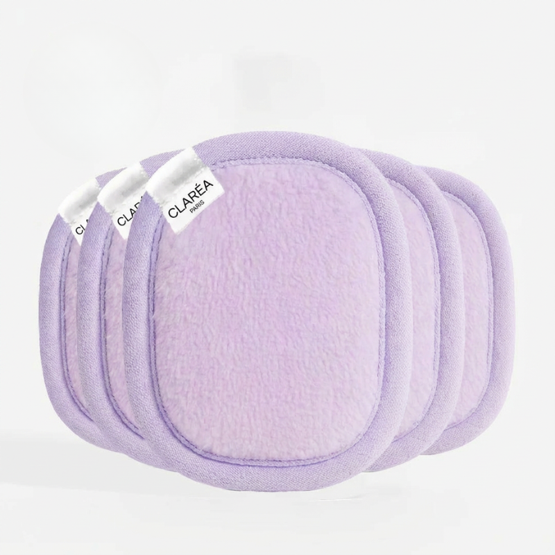 Pads Démaquillant & Réutilisable - Doux & écologiques – Claréa Paris